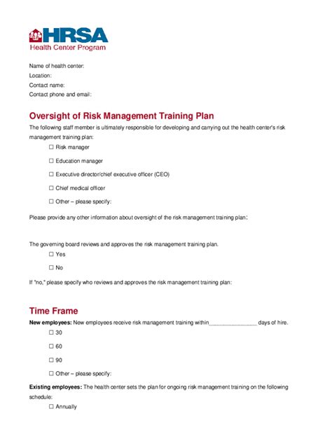 Fillable Online Bphc Hrsa Ftca Application Demonstration Of Compliance