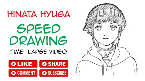 How To Draw Hinata Hyuga Naruto YouTube