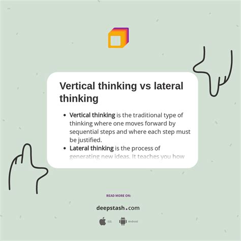 Difference Between Vertical Thinking And Lateral Thinking At Karla Trent Blog