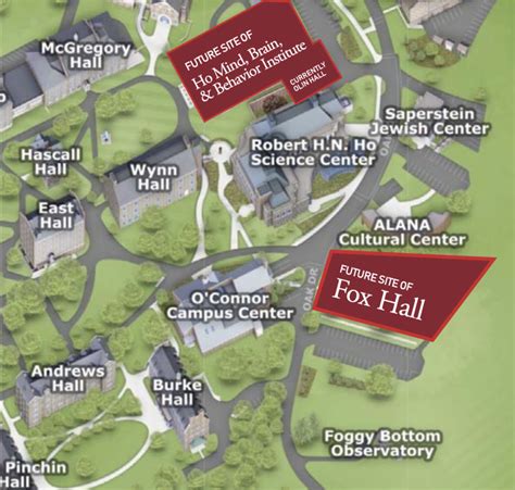 Colgate University Campus Map