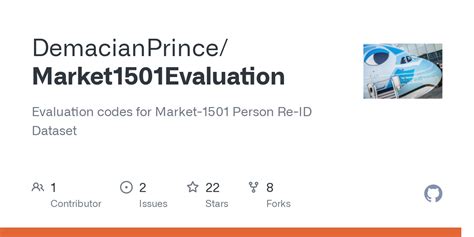 Github Demacianprincemarket1501evaluation Evaluation Codes For