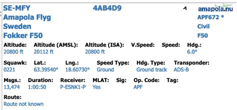 route lookup fails on bds derived callsigns · issue 115 · vradarserver