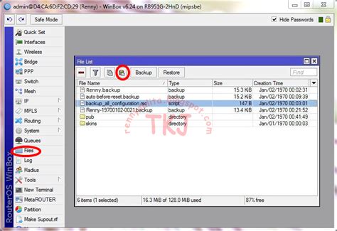 coretan berbagi ilmu lab 10 backup and restore configuration in