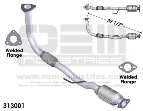 Oem Industries 313001 Catalytic Converter Epa Federal Fortluft Auto