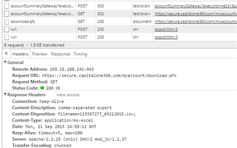 Javascript Download Csv After Clicking Link Using Casperjs Stack