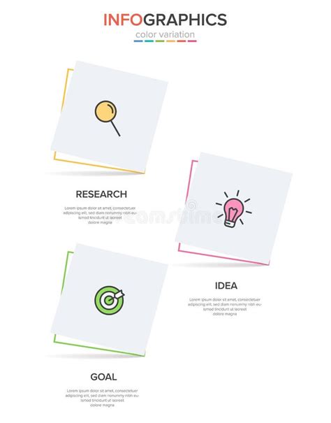 Vertical Infographic Design With Icons And 5 Options Or Steps Thin Line Infographics Business