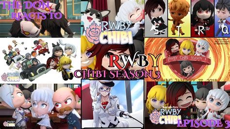 Rwby Chibi Season 3 Episode 3 Mortal Frenemies Don Reacts