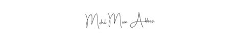88 Mohd Moin Abbasi Name Signature Style Ideas Amazing Autograph
