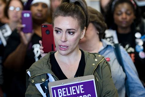 Alyssa Milano Says She Was Arrested During Voting Rights Protest