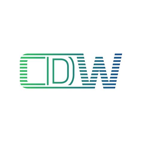 Modern Cdw Logo Design Letter Cdw Minimalist Professional And Versatile