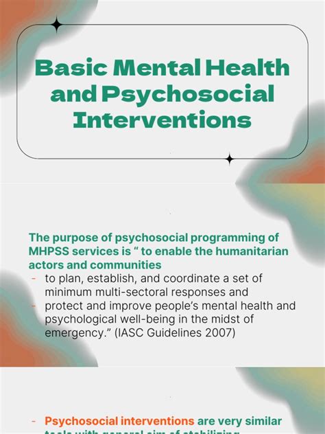 Psychosocial Interventions Pdf Psychosocial Mental Health