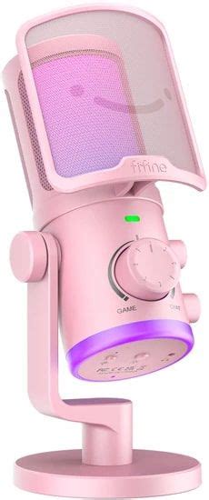 Купить микрофон Fifine Am6 розовый в Минске цена