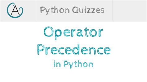Python Operator Precedence Quiz