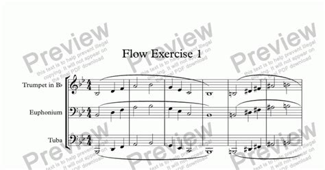 Flow Exercise 1 Download Sheet Music Pdf File