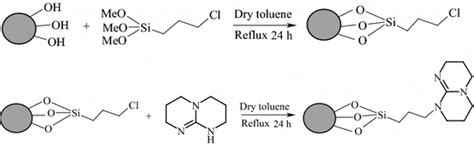 Preparation Of The Catalyst Tbdmsn Download Scientific Diagram