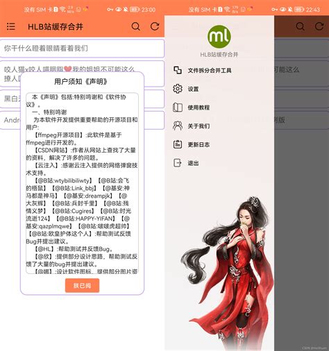 bilibili 安卓b站缓存视频合并软件 哔哩哔哩 基于ffmpeg bilibili视频批量合并工具 csdn博客