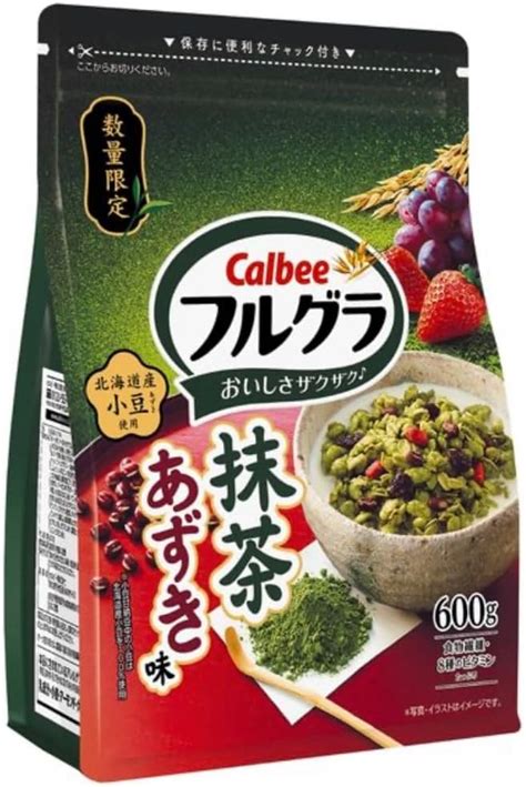 Calbee Matcha Azuki Flavor Cornflake 600g Yorozuya Store