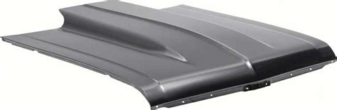 1968 72 Chevy Ii Nova Cowl Induction Hood Stamped Steel 4 Rise