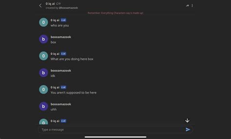 hey guys i tried to make a dumb ai but uhh… r characterai