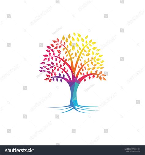 Tree Roots Vector Logo Design Vector Stock Vector Royalty Free 1773067184 Shutterstock
