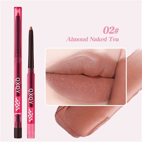 Qxqy Misty Lip Liner For Fuller Lips Nude Lipstick Pencil Long