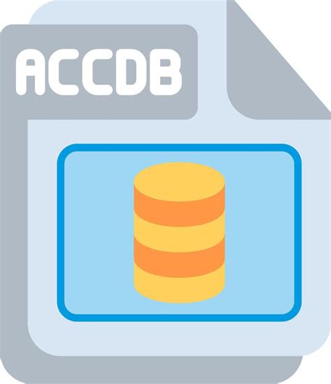 Accdb Flat Illustration Design 54686497 Vector Art At Vecteezy