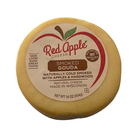 Red Apple All Natural Smoked Gouda Cheese 14 Oz Bjs Wholesale Club