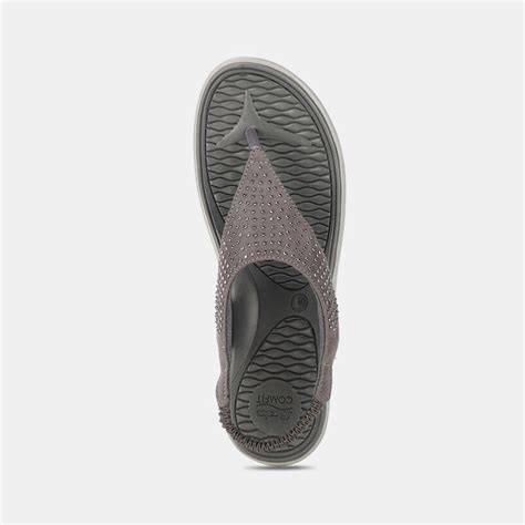 Bata Grey Sandal For Women Bata