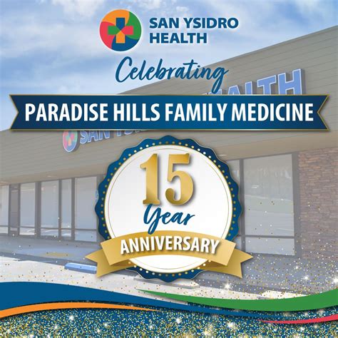 Paradisehills 15years Sanysidrohealth Syhealth Valuechcs Chcs4ca