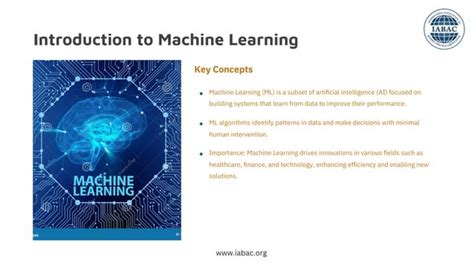 Fundamentals Of Machine Learning Iabac Ppt
