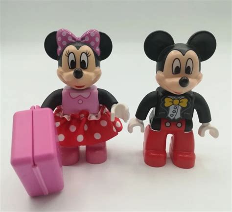 LEGO DUPLO DISNEY S Mickey Mouse And Minnie Mouse Figures PicClick UK