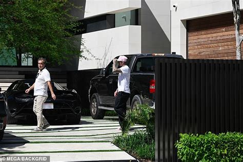 David Beckham Beams As He Strolls Around His New 77m Miami Mega