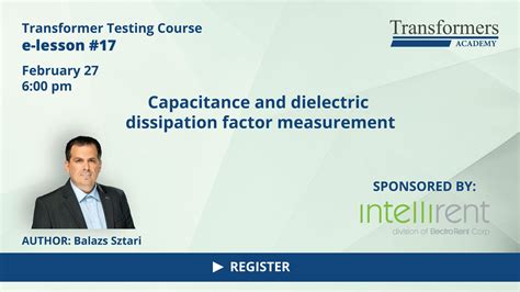 Register Now For Live Lesson On Capacitance And Dielectric Dissipation