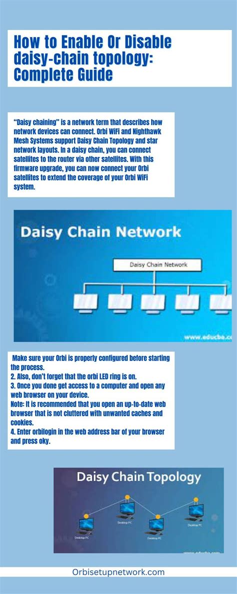 How To Enable Or Disable Daisy Chain Topology Complete Guide