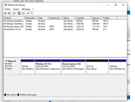 Unable To Complete Update Not Enough Space Solved Windows Forums