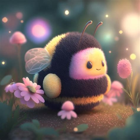 Premium Ai Image There Is A Small Stuffed Animal That Is Sitting In