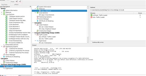 Traffic Loader Error Sofistik Sofistik Forum