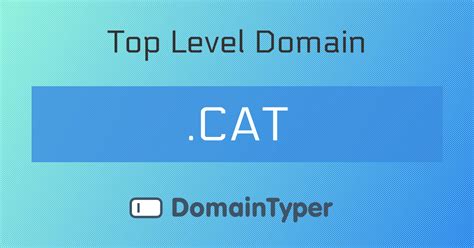 Cat Domain Cheapest Cat Registrations From 30
