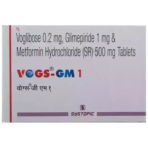 Vogs Gm Uses Price Dosage Side Effects Substitute Buy Online