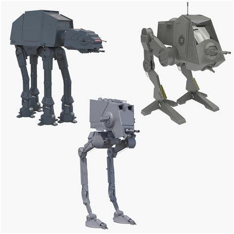 Star Wars Walker Free 3d Model Max Free3d