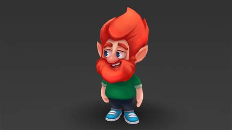 Animated Beard 3d Models 3ds Max Max Download Free3d