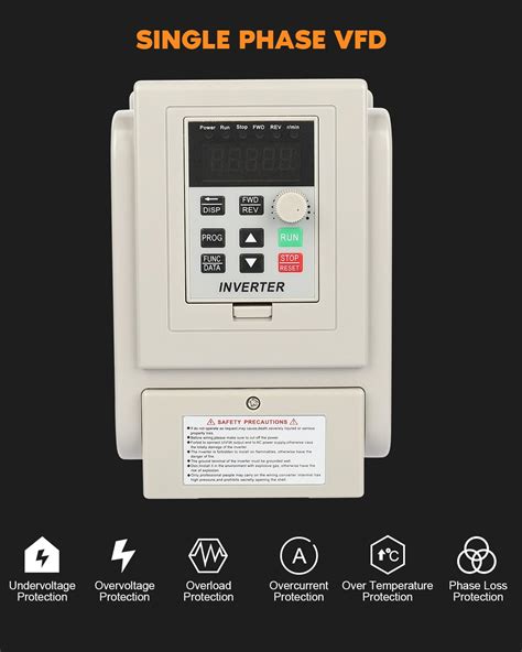 Variable Frequency Drive Ac 220v15kw 2hp 8a Vfd