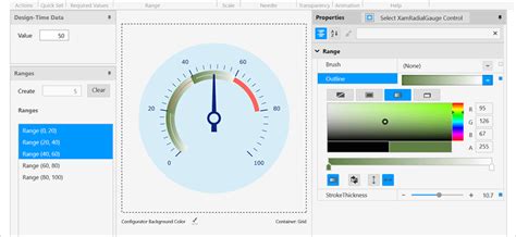 Radial Gauge Component Wpf Ultimate Ui