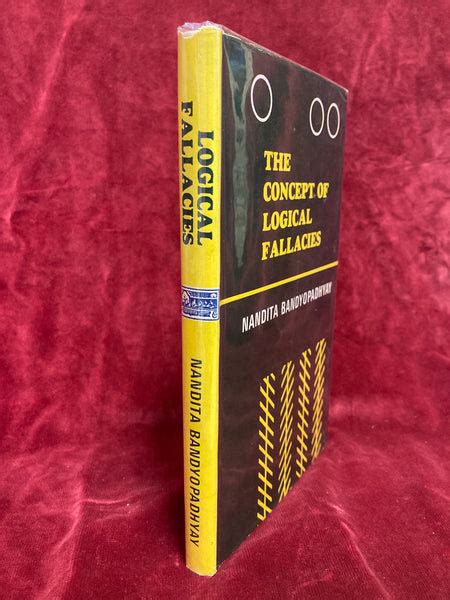 The Concept Of Logical Fallacies By Nandita Bandyopadhyay Watkins Books