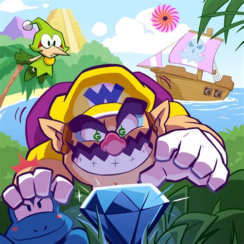 Letitmelo Wario Nintendo Wario Land Wario Land Shake It Wario Land Absurdres Highres