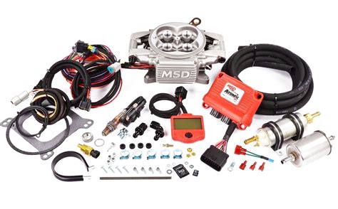 Msd Atomic Efi Fuel Injection System Complete Master Kit W Fuel Pump
