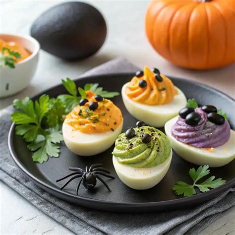 Spooky Deviled Eggs 4 Scary Good Ideas That Everyone Will Love