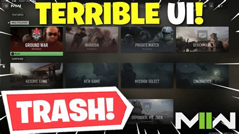 Modern Warfare 2 This Game Has The Worst Ui Of Any Call Of Duty In