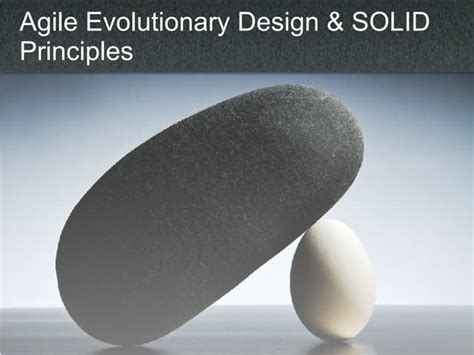 Evolutionary Design Solid Odp Programming Languages Computing