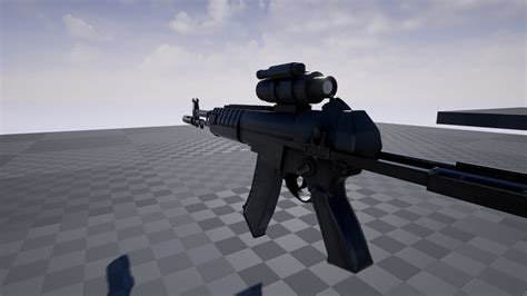 Modern Russian Weapon Pack In Weapons Ue Marketplace